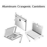 Aluminum Blood Bag Cryogenic Canisters | Lab Scientific Equipment ...