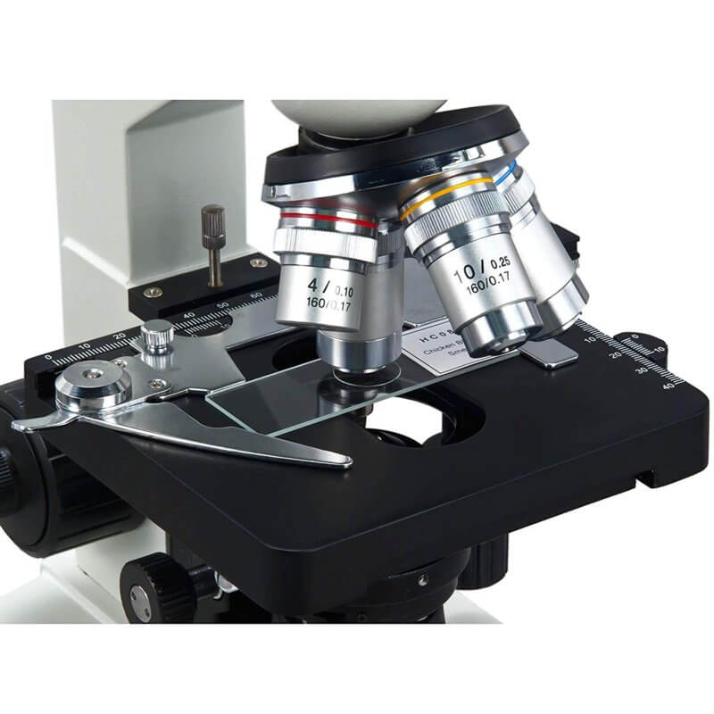 OMAX LED Digital Trinocular Laboratory Compound Microscope with 5MP ...